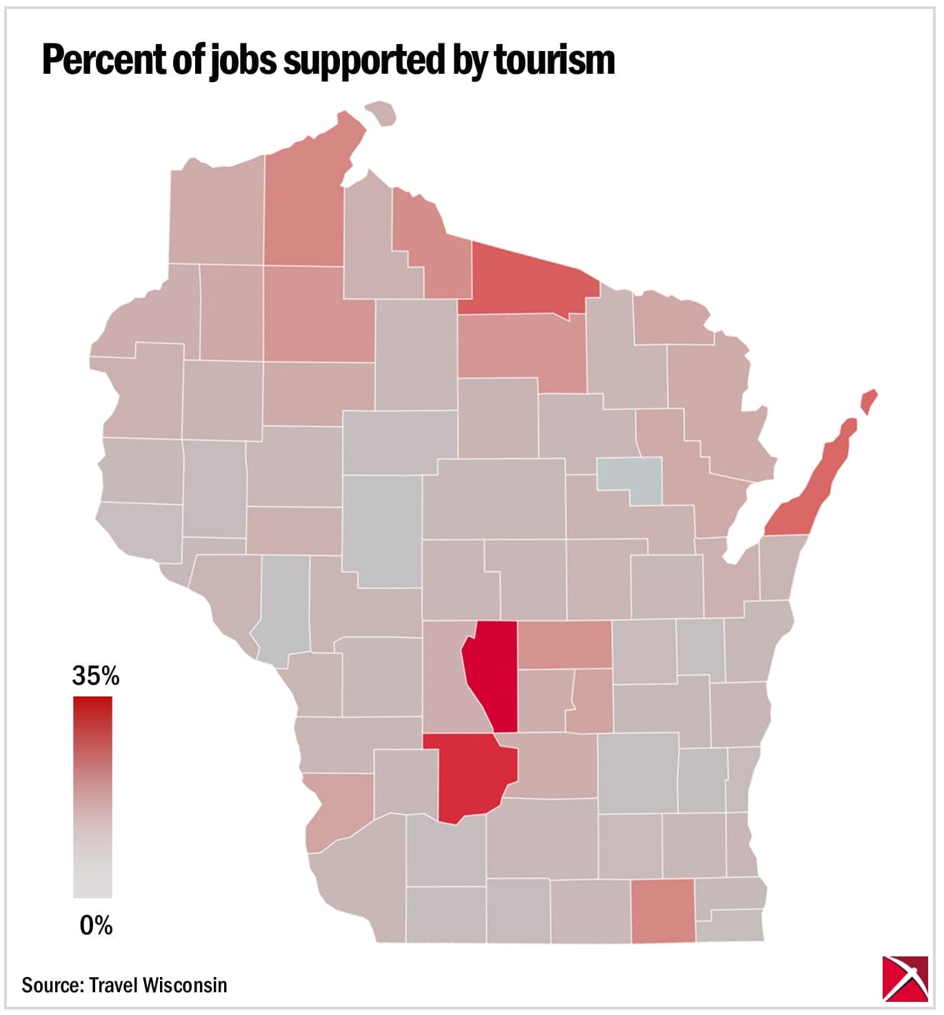 Tourism as a factor in Wisconsin’s working life - Badger Institute